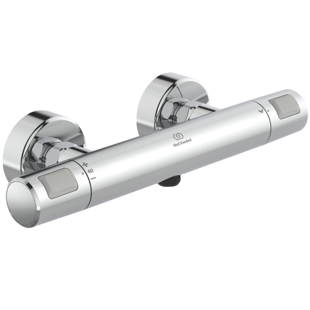 Ideal Standard Ceratherm Exposed Single Outlet Thermostatic Chrome ...