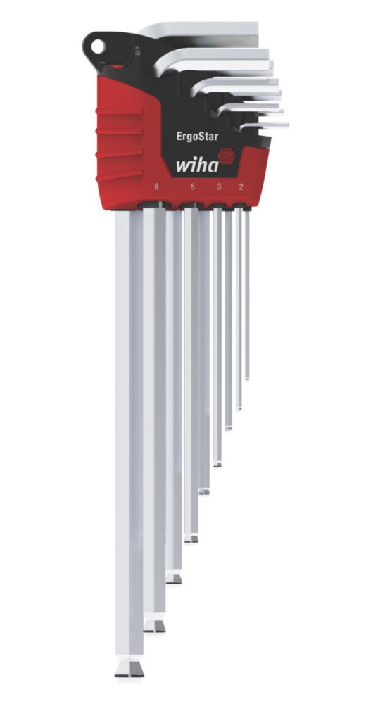 Wiha Ergostar Metric L-Keys 10 Piece Set - Screwfix