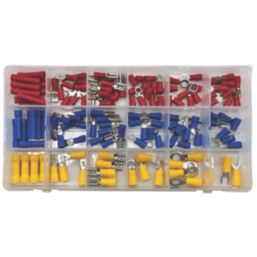 Pearl Consumables Assorted Crimp Terminals & Connectors 132 Pieces ...