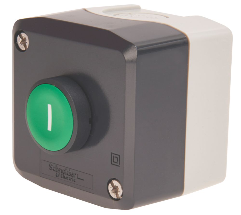 Schneider Electric XALD102 Single Pole Flush Push-Button Complete ...