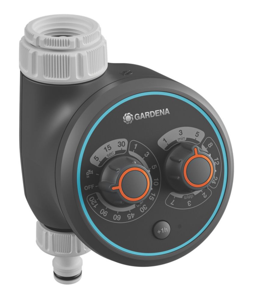 Gardena Single Outlet EasyPlus Water Timer - Screwfix