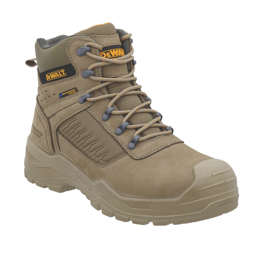 DEWALT Reynolds Size 7 Stone Waterproof Steel Toe Cap Safety Boots ...