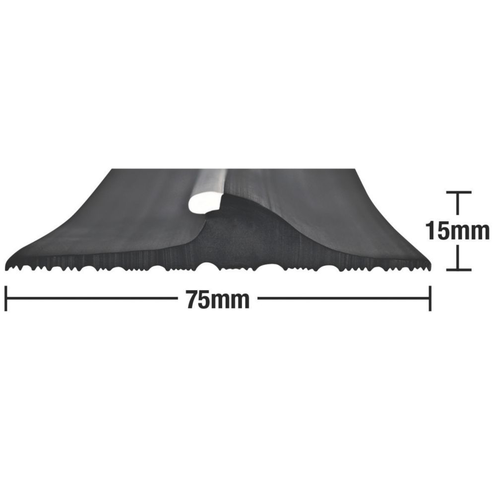 Stormguard Garage Threshold Seal Black 2.5m - Screwfix