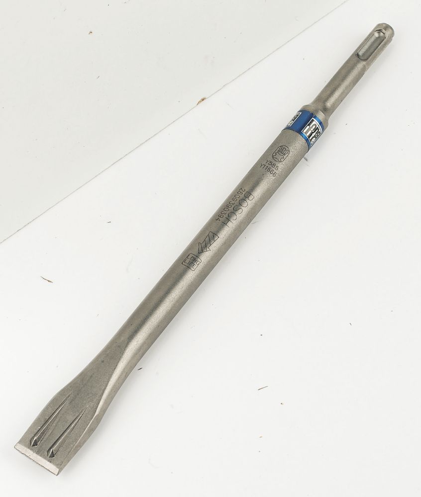 Bosch SDS Plus Shank Straight Flat Chisel 20mm x 250mm - Screwfix