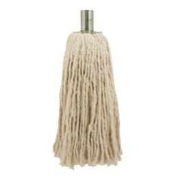 Charles Bentley Socket Mop Head Natural/Cream - Screwfix
