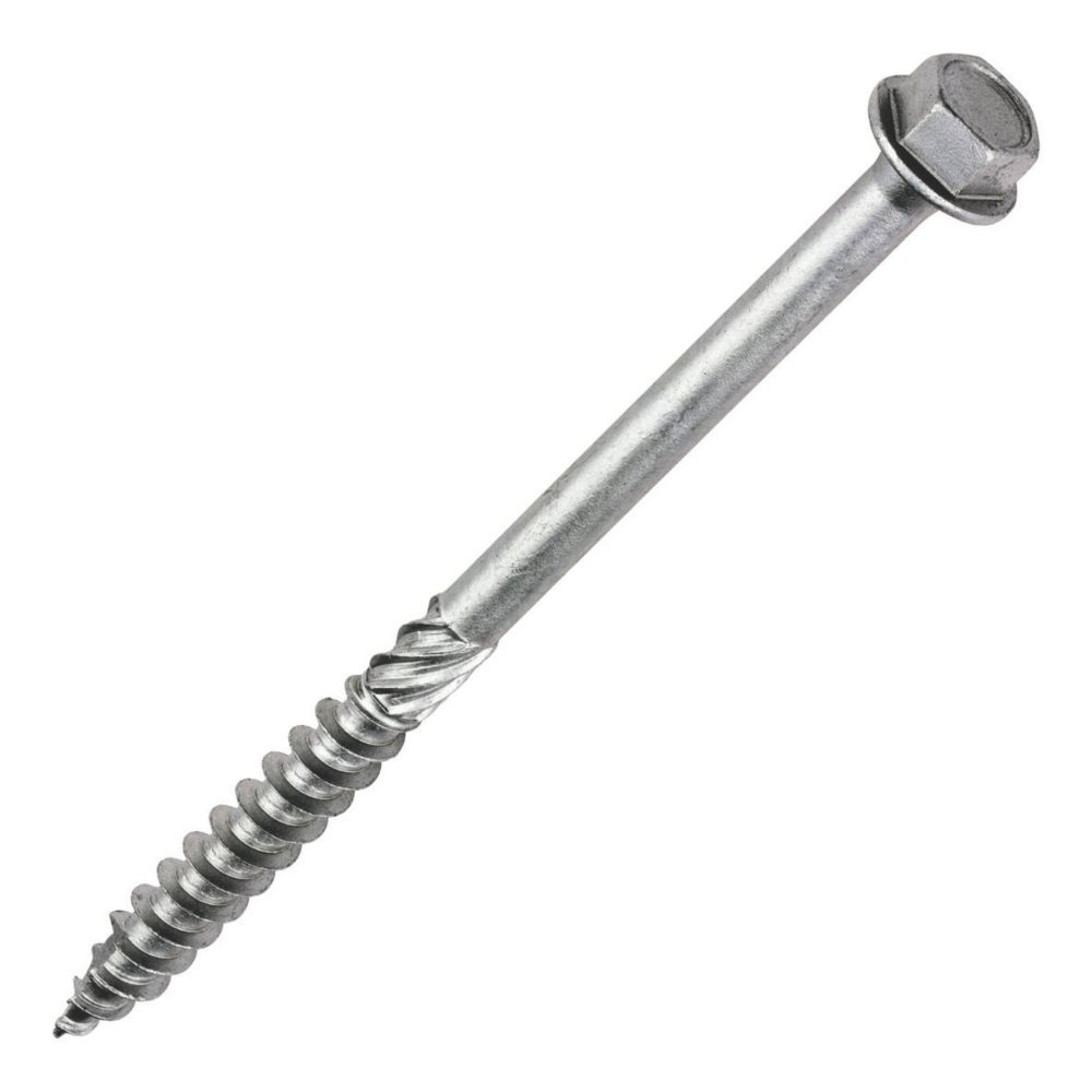Timco 10150INH Hex Socket Thread Cutting Timber Screws 10mm x 150mm 10 ...