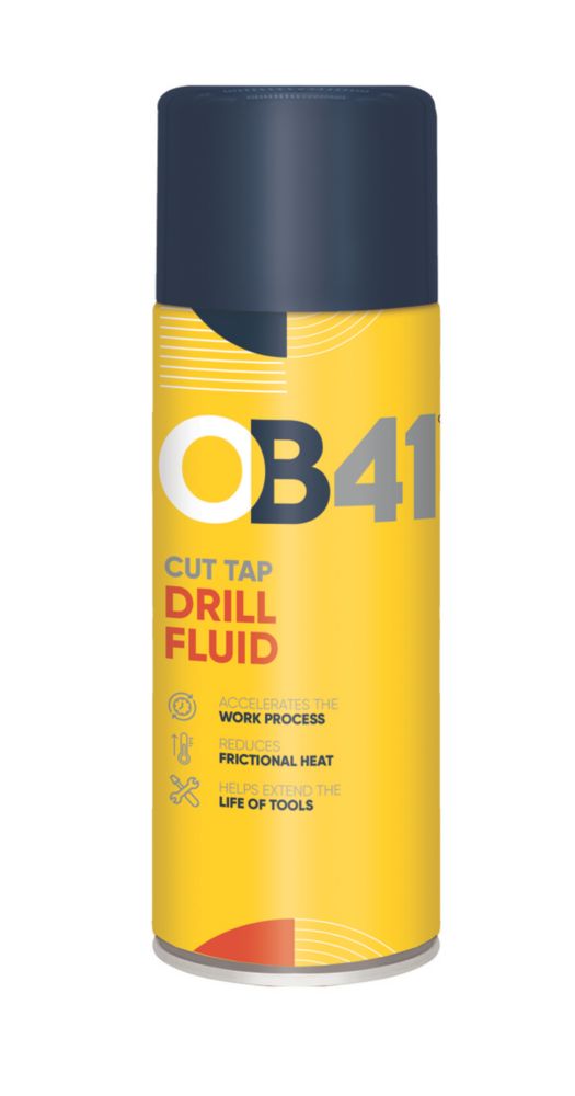OB41 Cut & Tap Drill Fluid Spray 400ml - Screwfix