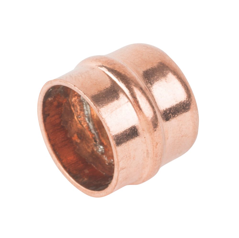 Midbrass Copper Solder Ring Stop Ends 1/2" - Screwfix