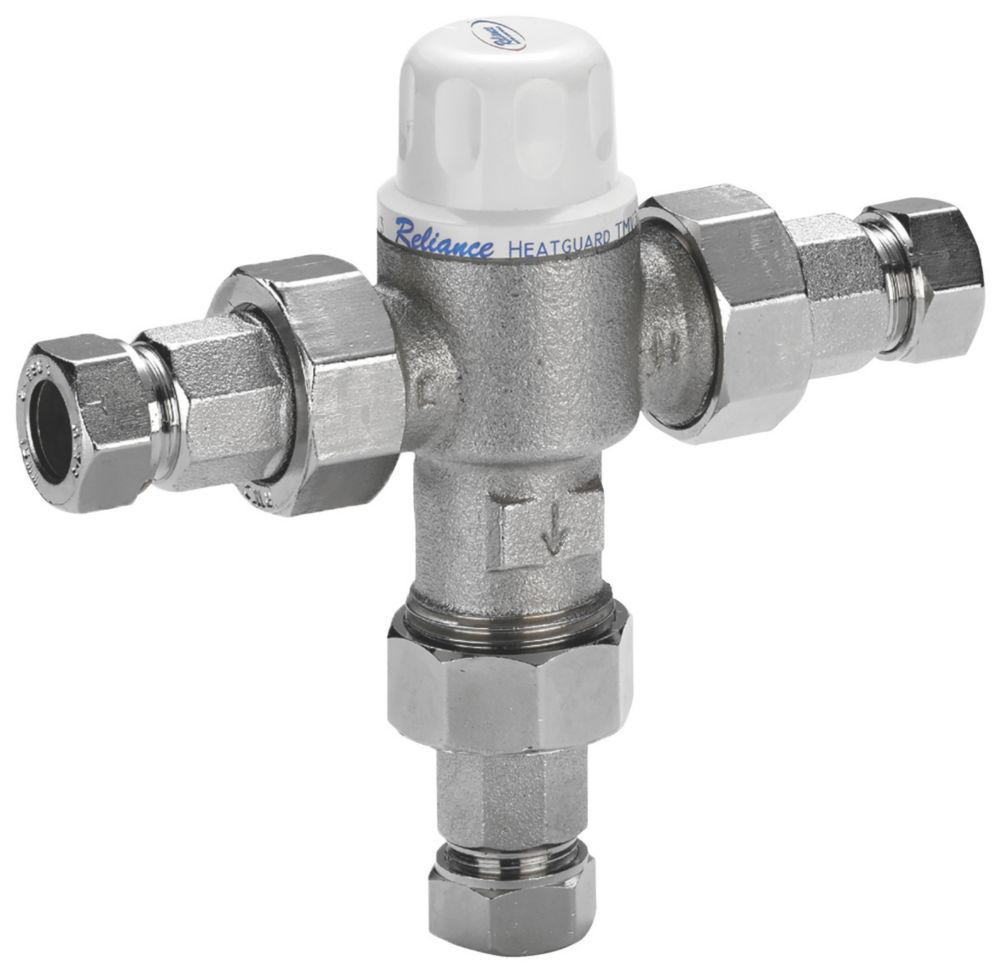 Reliance Valves HEAT160005 Heatguard 2-in-1 Thermostatic Mixing Valve ...