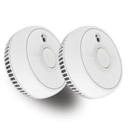 FireAngel SB1-TP-R Battery Standalone Smoke Alarms 2 Pack - Screwfix