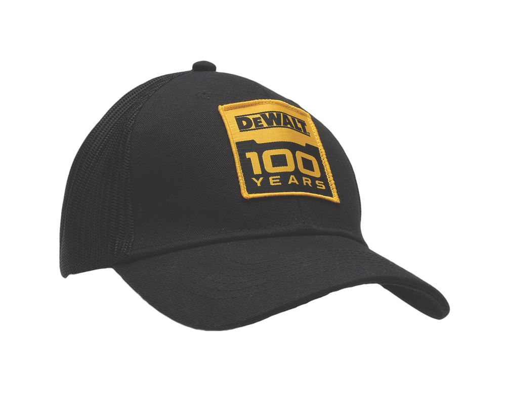 DEWALT 100 Year Graphic Cap Black - Screwfix