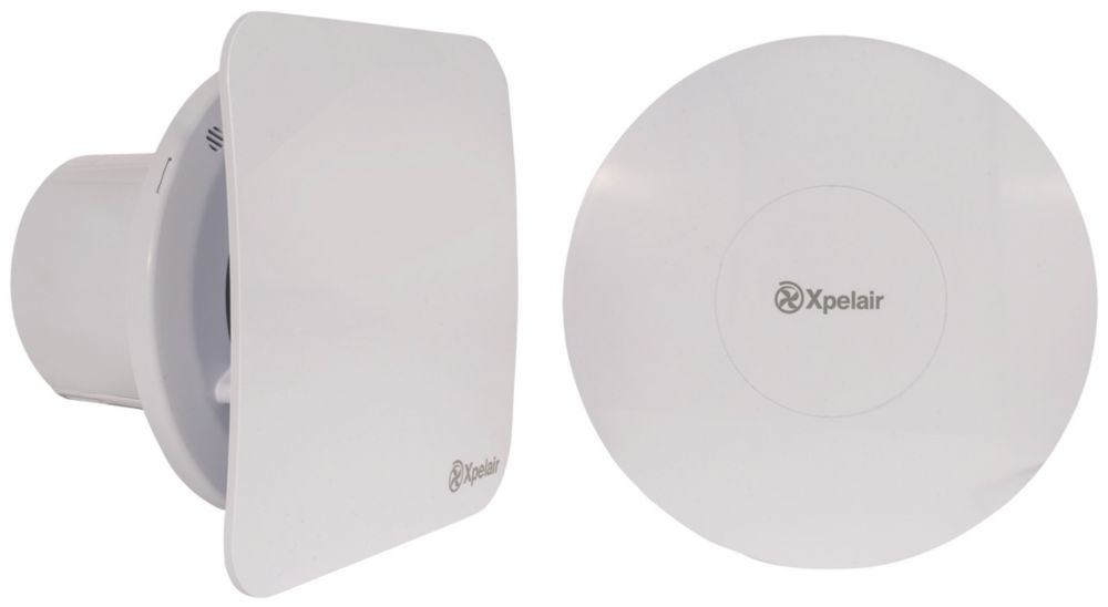 Xpelair C4SR 100mm (4") Axial Bathroom Extractor Fan White 220-240V ...