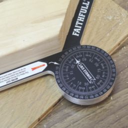 Faithfull Angle Measurer 305mm - Screwfix