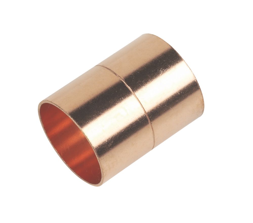 Flomasta End Feed Equal Couplers 28mm 10 Pack | Pipe Fittings | Screwfix.ie