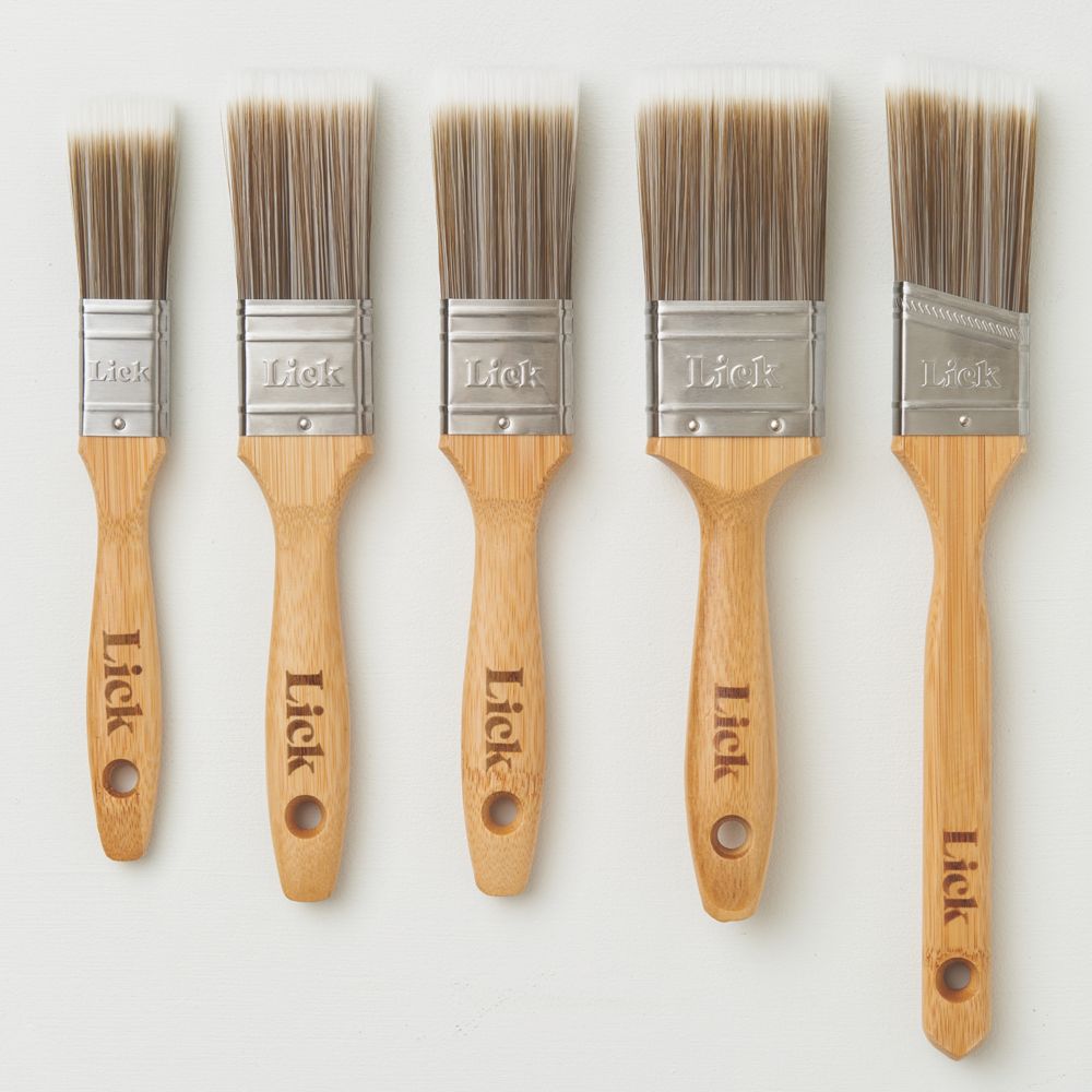LickTools Paint Brush Set 5 Pieces - Screwfix
