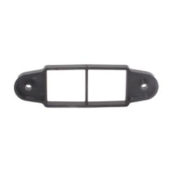 FloPlast RCS9B uPVC Square Spacer Bracket Black 65mm - Screwfix
