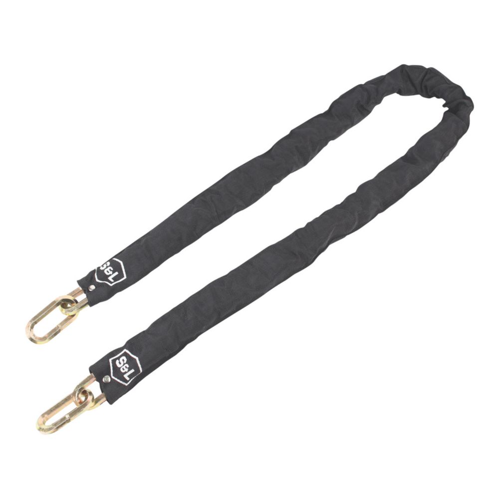 Smith & Locke Hardened Steel Hex Security Chain 2m x 10mm - Screwfix