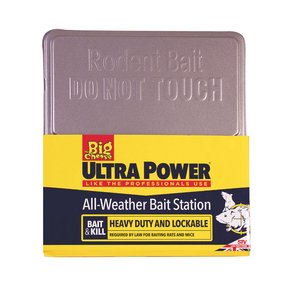 The Big Cheese Rodent All-Weather Bait Station - Screwfix