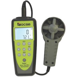 TPI DC580C3 Bluetooth Hotwire & Vane Anemometer - Screwfix