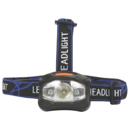 Diall LED Head Torch Black 120lm - Screwfix