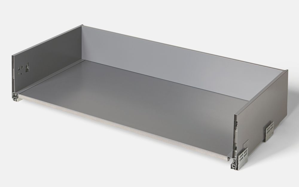 Essentials Soto Deep Drawer Box Matt Grey 1000mm - Screwfix