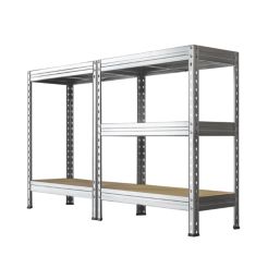Essentials 5-Tier Metal Garage Shelving Unit 750mm x 350mm x 1800mm ...