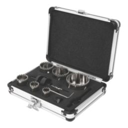 Titan Diamond 6-Saw Tile Holesaw Set - Screwfix
