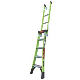 Little Giant King Kombo Fibreglass 2.6m Combination Ladder - Screwfix