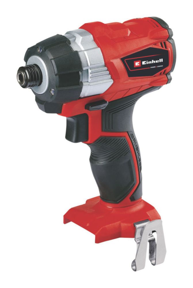 Einhell Professional TE-CI 18 Li-Solo 18V Li-Ion Power X-Change Brushless Cordless Impact Driver ...