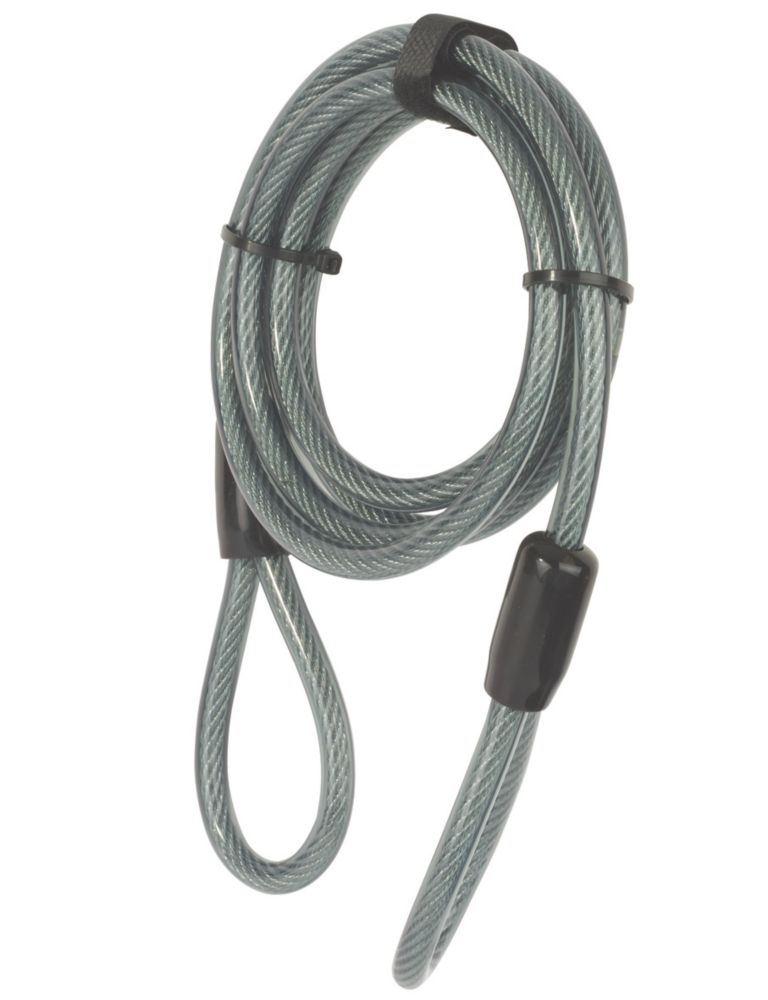 Yale Hardened Alloy Steel Standard Security Cable 2200mm x 10mm - Screwfix