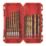 Milwaukee Shockwave HSS-G Tin Red Hex Shank Metal Drill Bit Set 19 ...