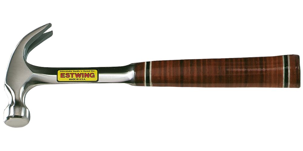 Estwing Claw Hammer 16oz (0.45kg) - Screwfix