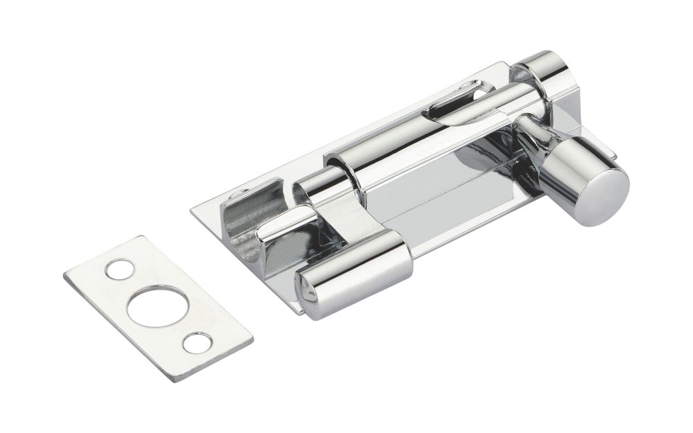 Smith & Locke Necked Bolt Polished Chrome 50mm - Screwfix