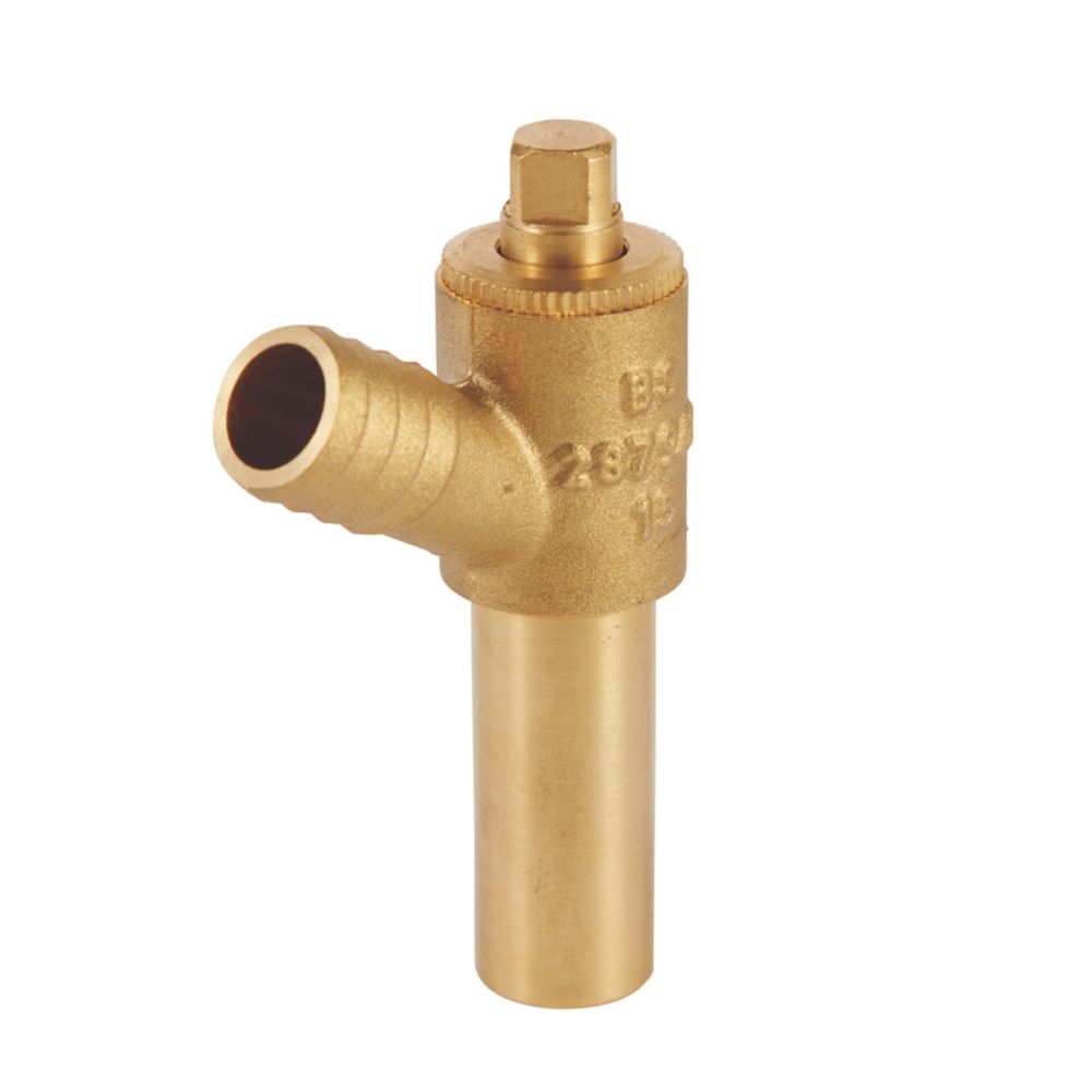 Flomasta Push-Fit Drain Cock 15mm - Screwfix Flomasta Push-Fit Drain Cock 15mm - Screwfix