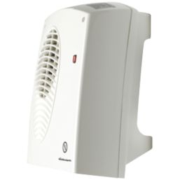 Winterwarm 2000W Electric Wall-Mounted Downflow Fan Heater - Screwfix