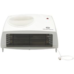 Winterwarm 2000W Electric Wall-Mounted Downflow Fan Heater - Screwfix