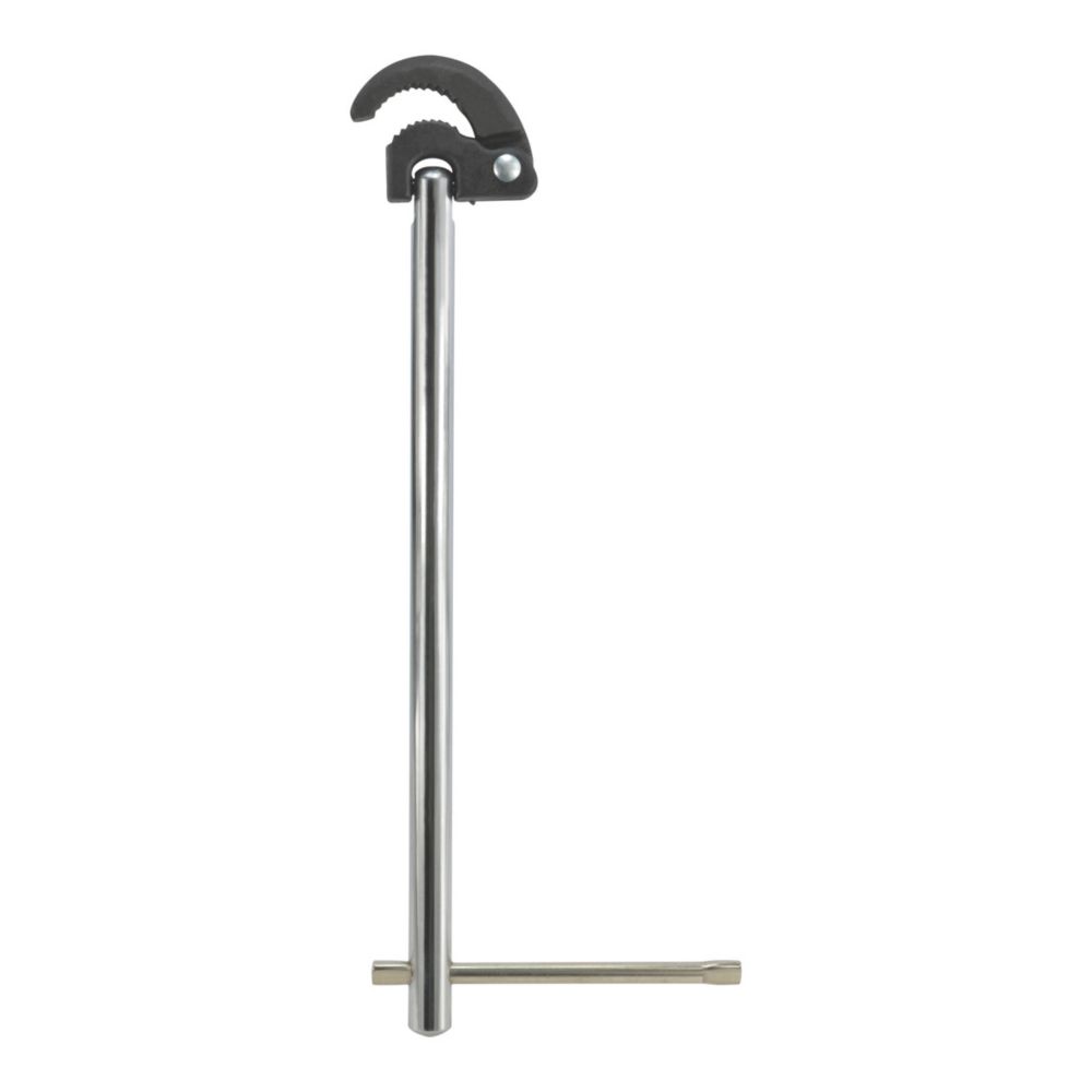 Forge Steel Adjustable Basin Wrench 1/2"-3/4" - Screwfix