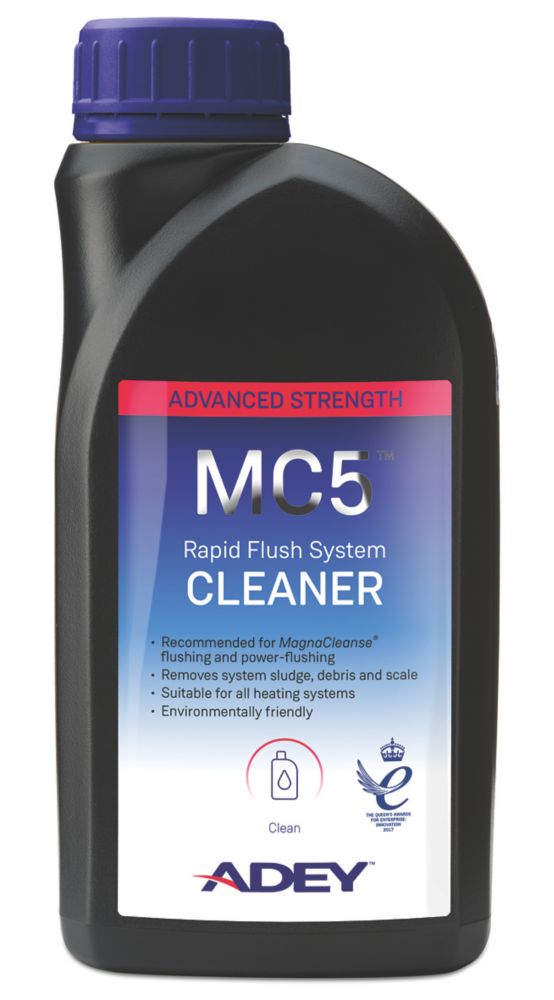 Adey MC5 RapidFlush Central Heating System Cleaner 500ml - Screwfix