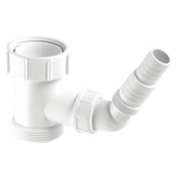 McAlpine V33S Compression Domestic Appliance Tee Piece Connector White ...