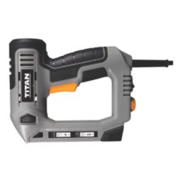 Titan TTB968NST 15mm Second Fix Electric Nail Gun / Stapler 240V - Screwfix