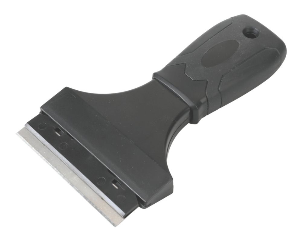 Window Scraper with Retractable Blade 95mm - Screwfix