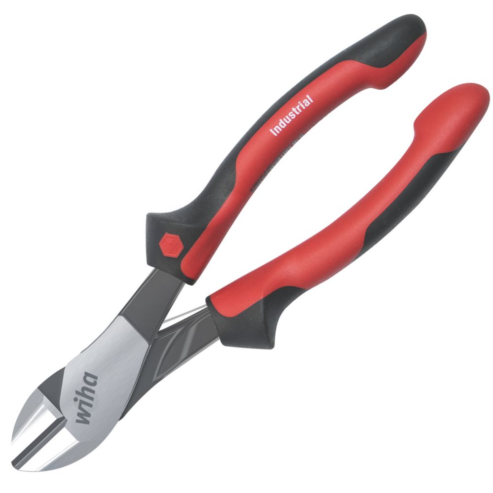 Wiha Diagonal Cutters 8" (200mm) - Screwfix