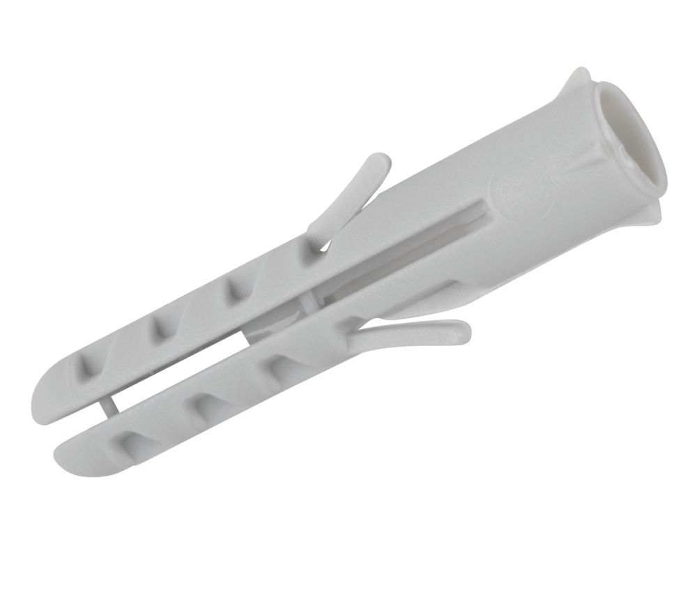 DeWalt Nylon Wall Plugs 6mm x 30mm 100 Pack - Screwfix