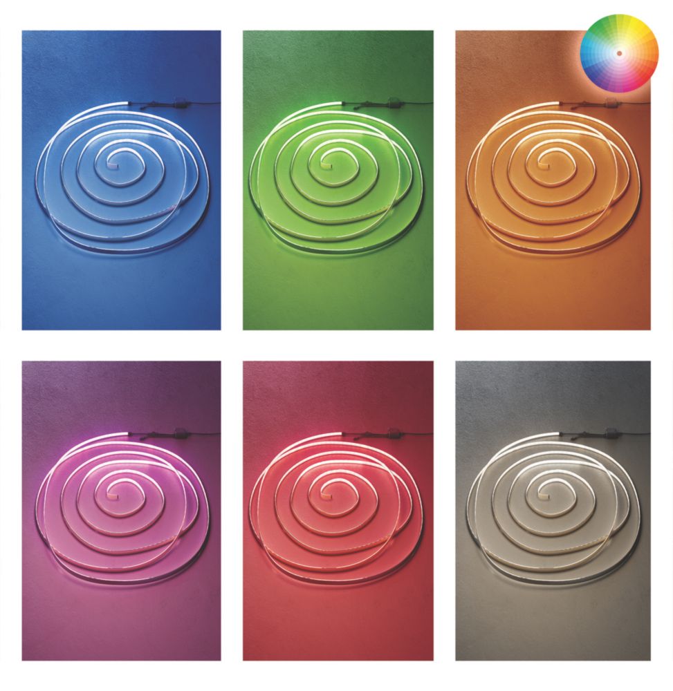 LAP 5m LED Strip Light 19W 2200lm - Screwfix