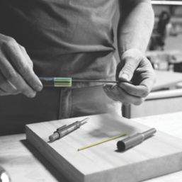 TRACER 200mm Replacement Lead Set for Deep Hole Construction Pencils 2B ...