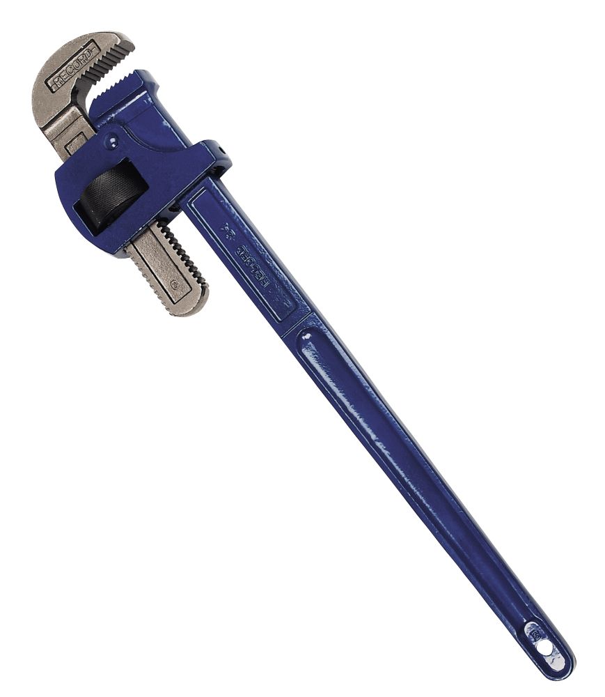 Irwin Record Pipe Wrench 24" - Screwfix