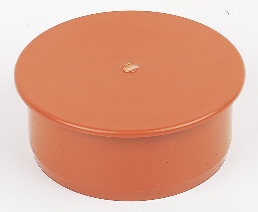 FloPlast Underground Socket Plug 110mm - Screwfix