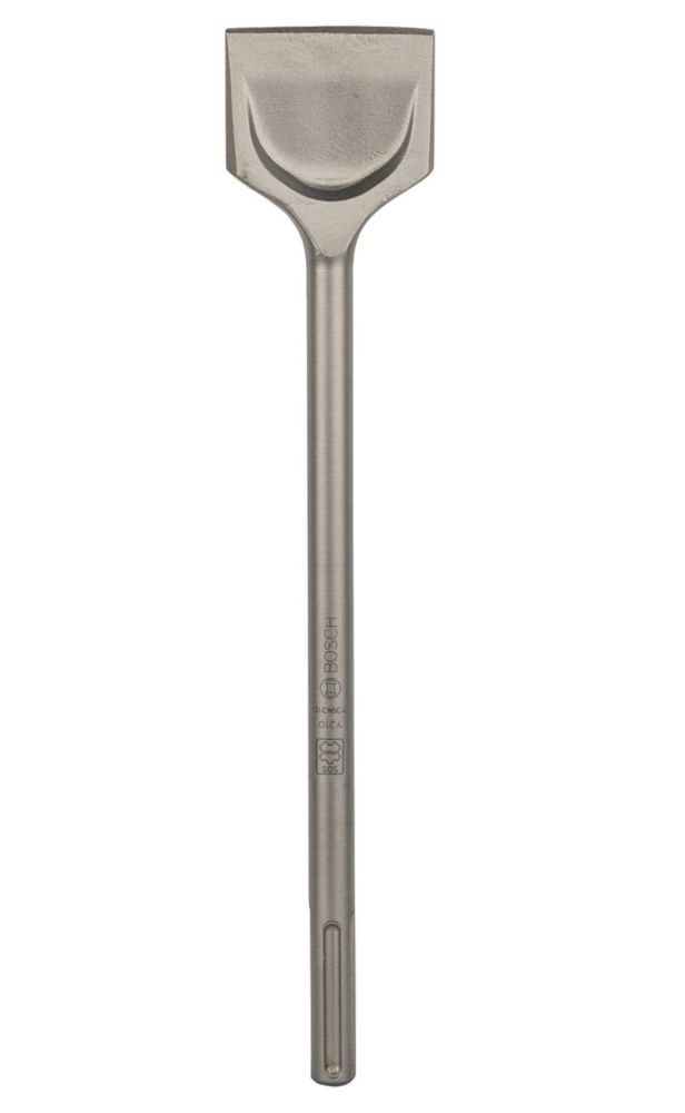 Bosch SDS Max Shank Straight Spade Chisel 80mm x 400mm - Screwfix
