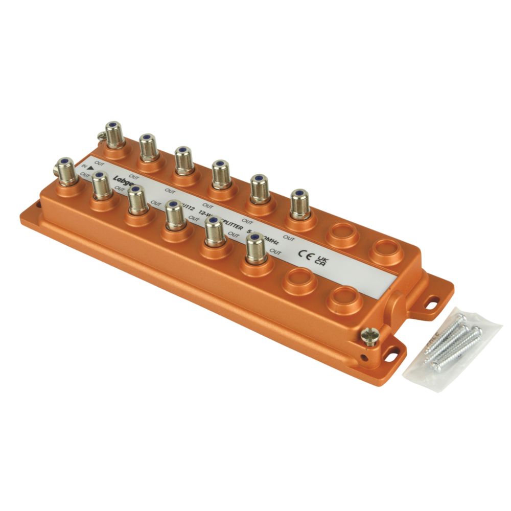 Labgear 12-Way Aerial Splitter - Screwfix