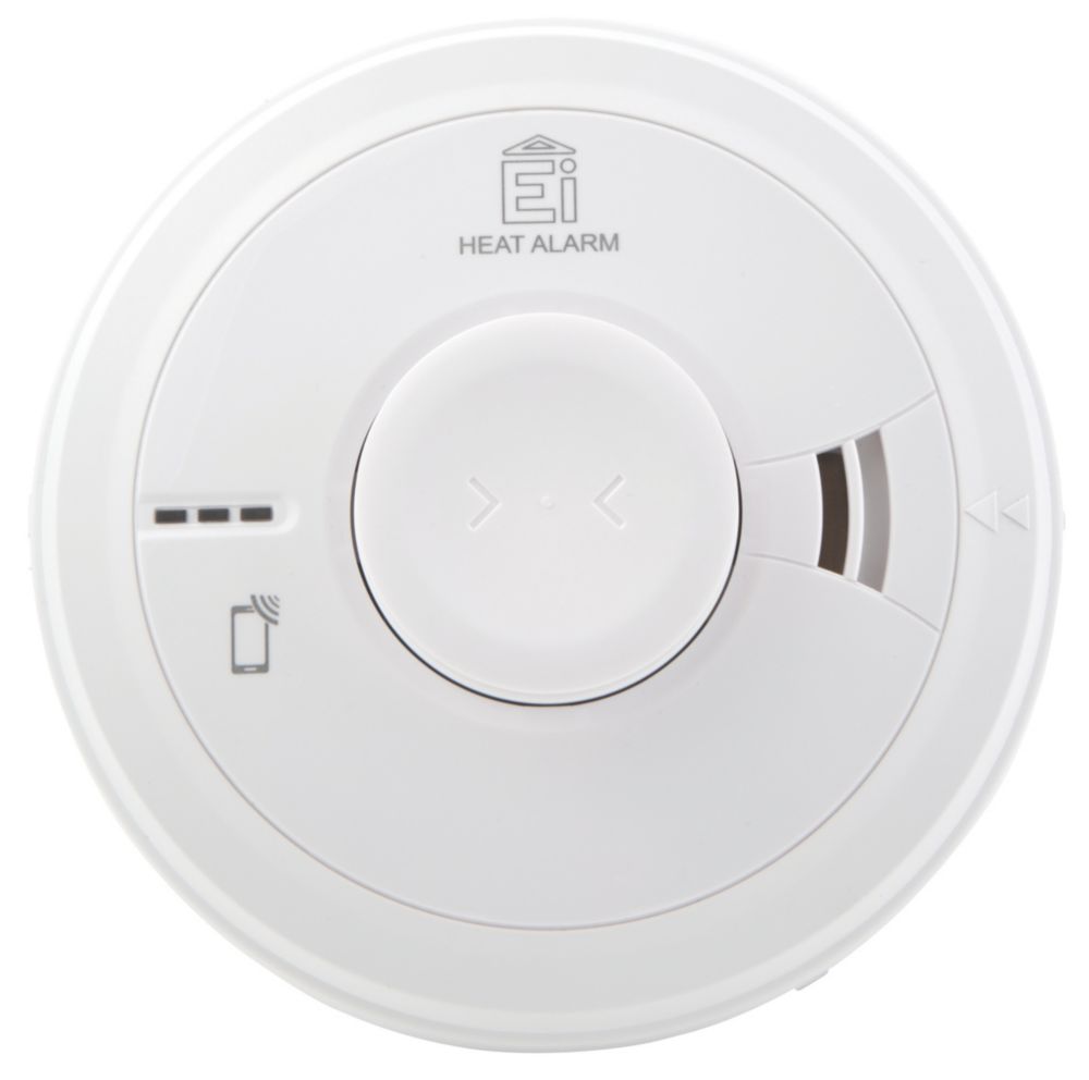 Aico Ei3014 Mains Interlinked Heat Alarm - Screwfix